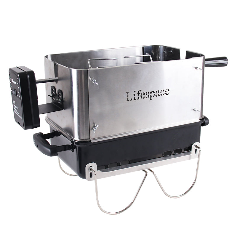 Lifespace Go-Anywhere Portable Grill Spit Roast Riser Extension Kit ...