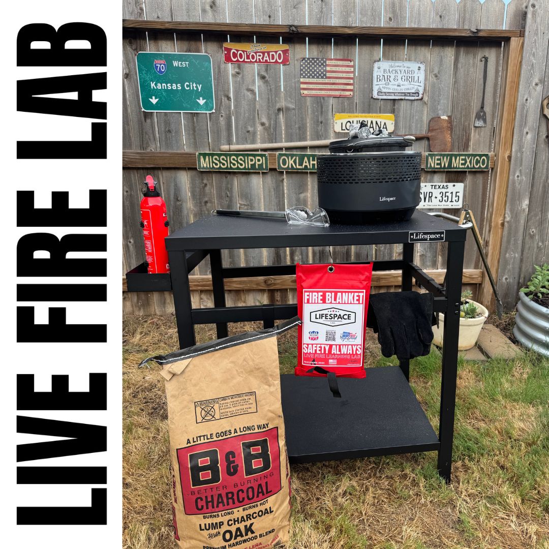 Lifespace Live Fire Learning Lab Kit - BBQ, Grill & Dutch Oven ...